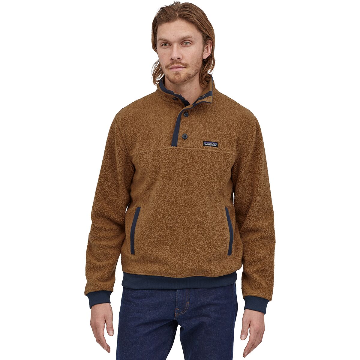 Patagonia Shearling Button Pullover Fleece - Men's - Clothing