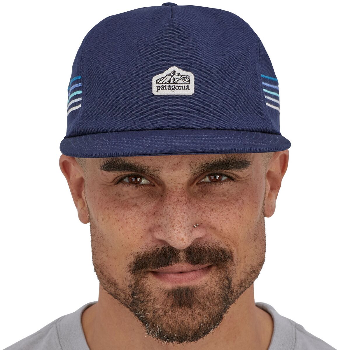 Patagonia Line Logo Ridge Stripe Funfarer Cap - Accessories
