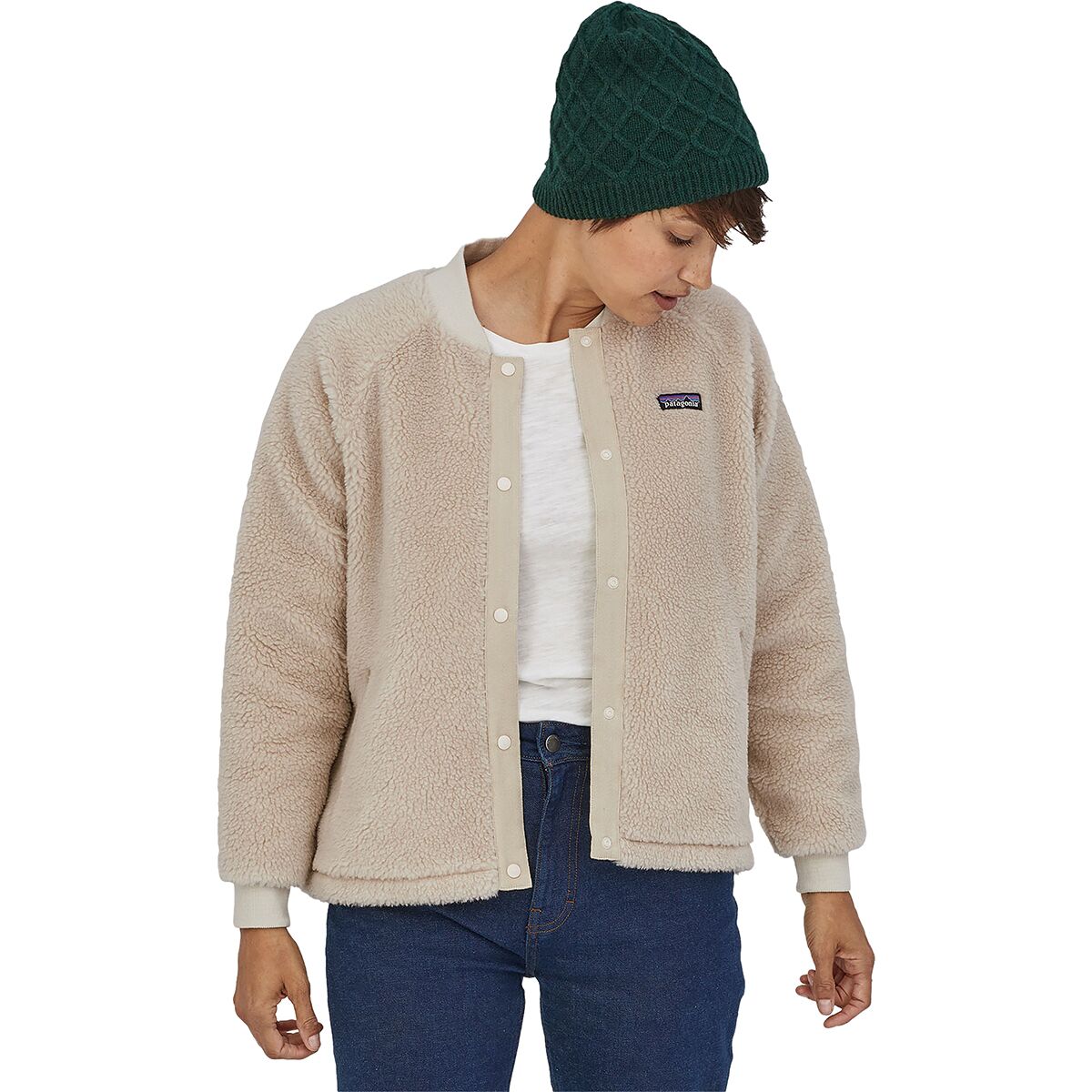 Patagonia Woolyester Pile Bomber Jacket - Women's - Clothing