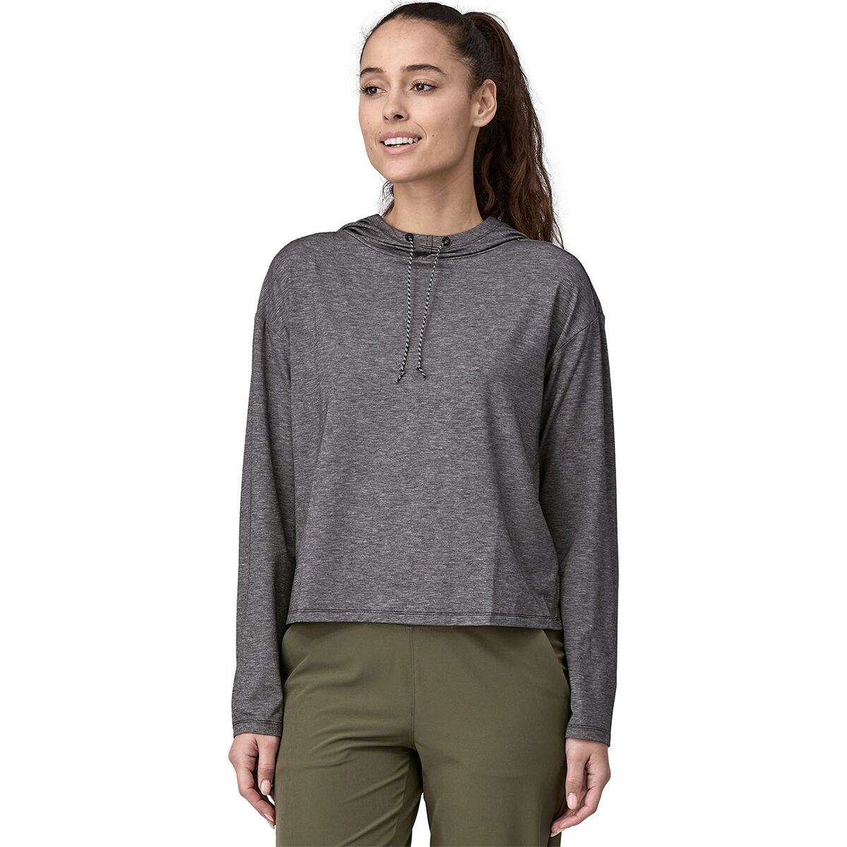 Patagonia Long-Sleeve Glorya Hooded Top - Women's - Clothing