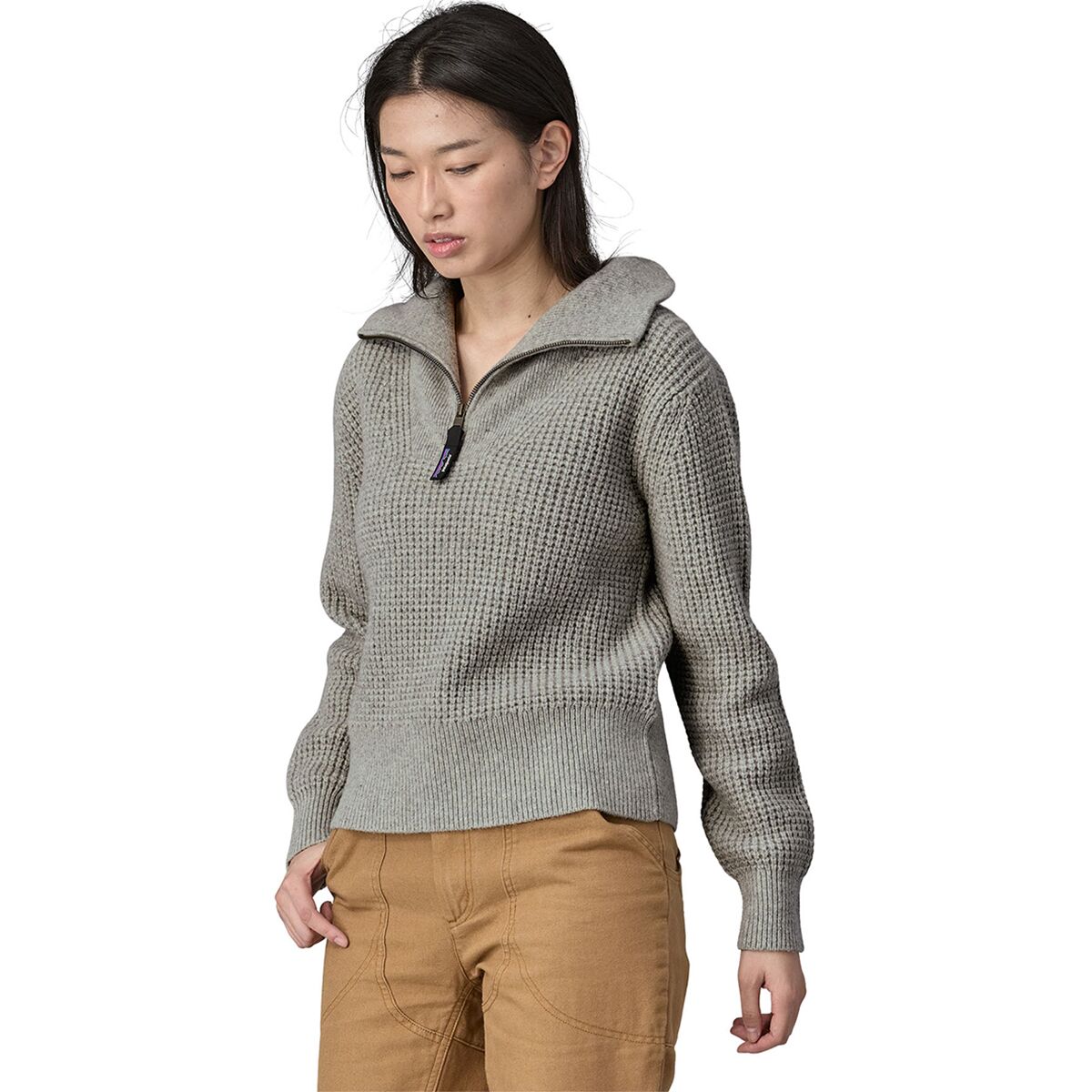 Patagonia Recycled Wool-Blend 1/4-Zip Sweater - Women's - Clothing