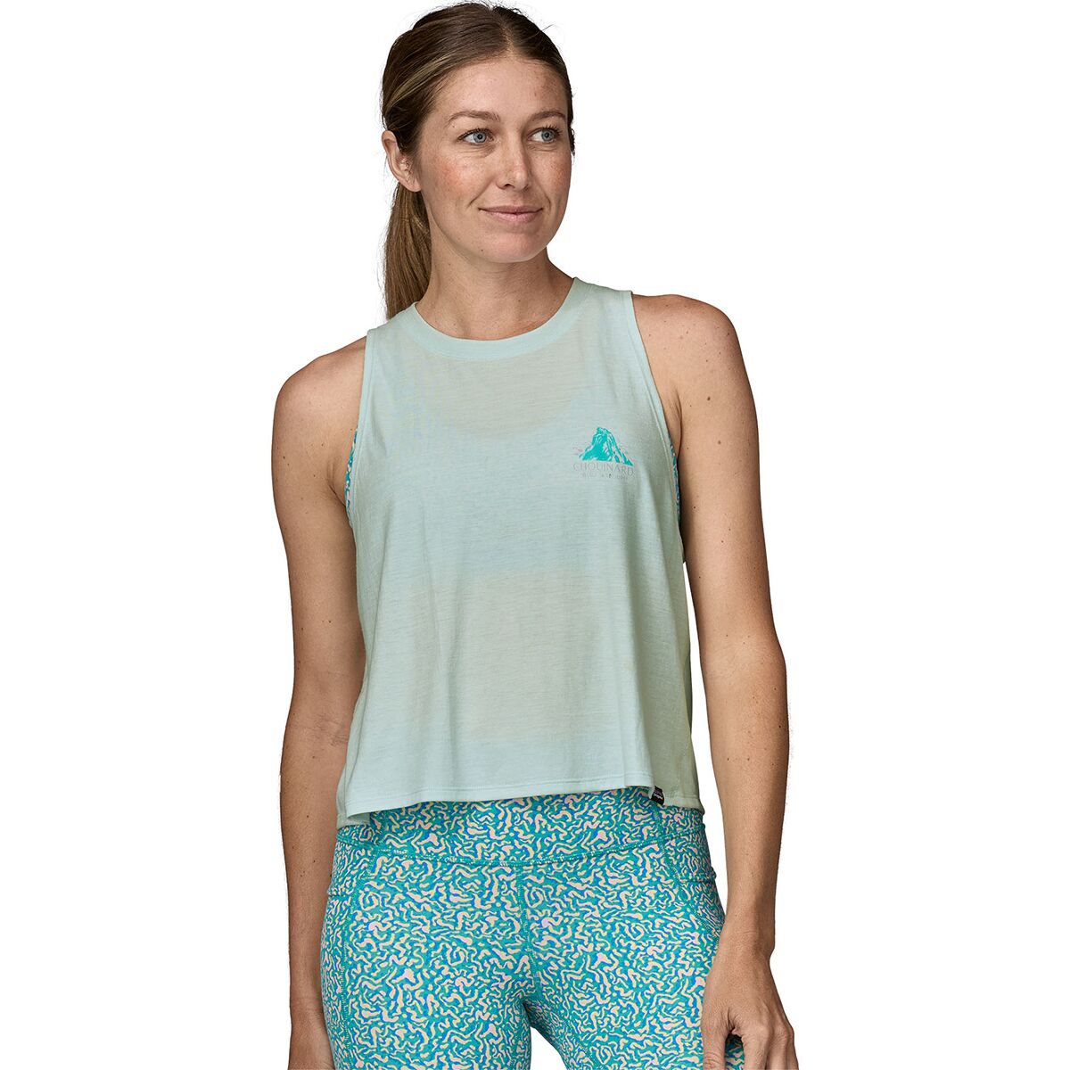 Patagonia Cap Cool Trail Cropped Tank Top - Women's - Clothing
