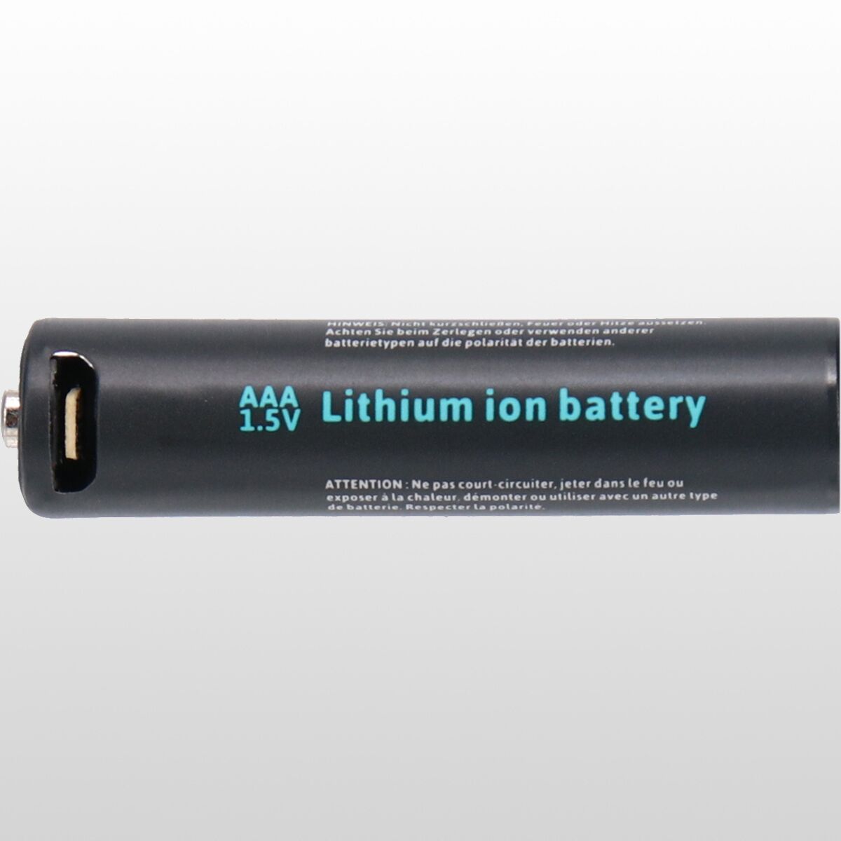 Pale Blue Earth Lithium Ion Rechargeable AAA Battery - 4-Pack - Hike & Camp