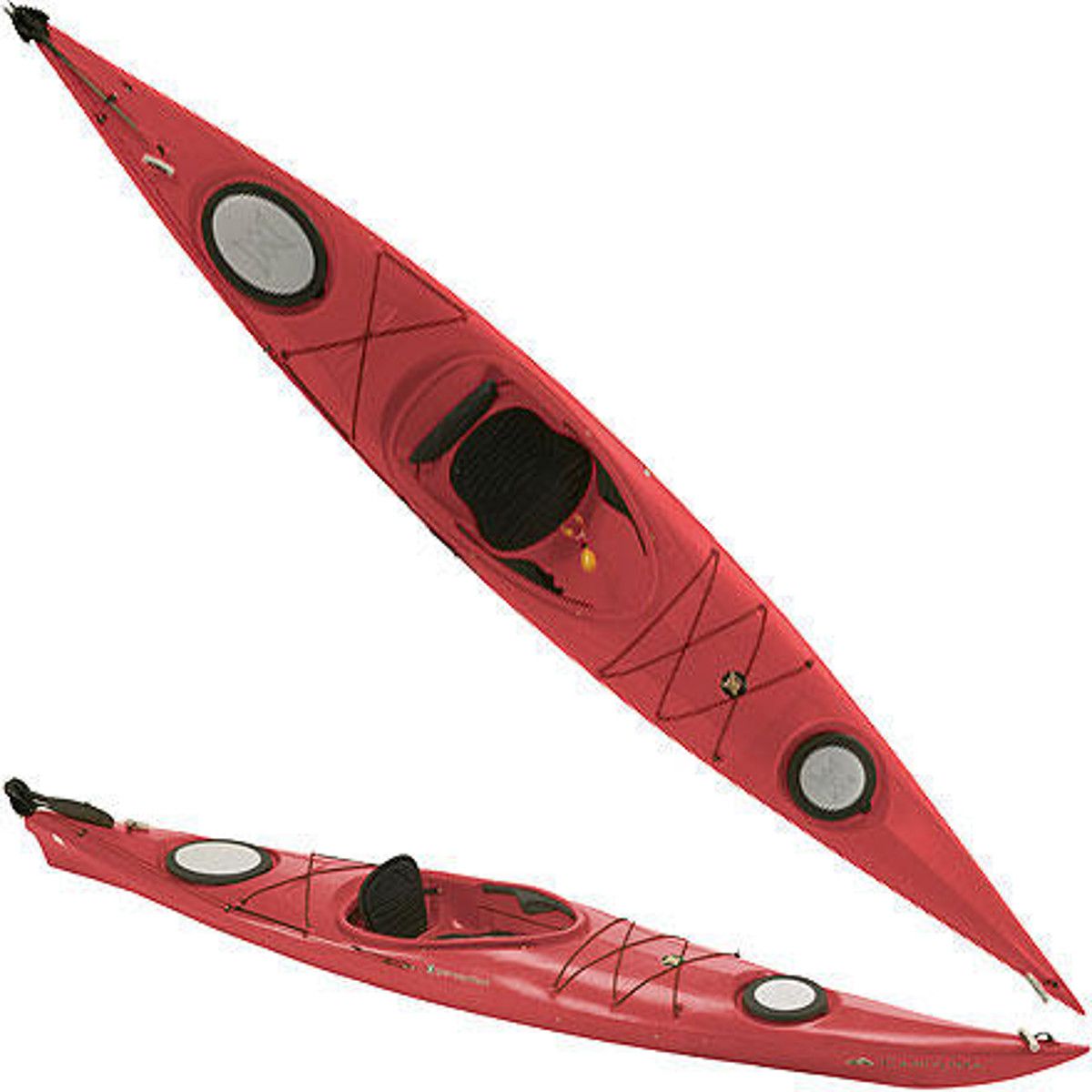 Perception Carolina Series Kayak 14.5 w/Rudder - Paddle
