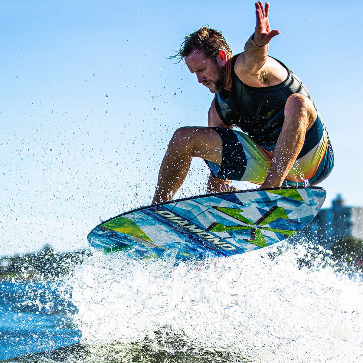 Phase5 Diamond Turbo Wakesurf Board - Wake