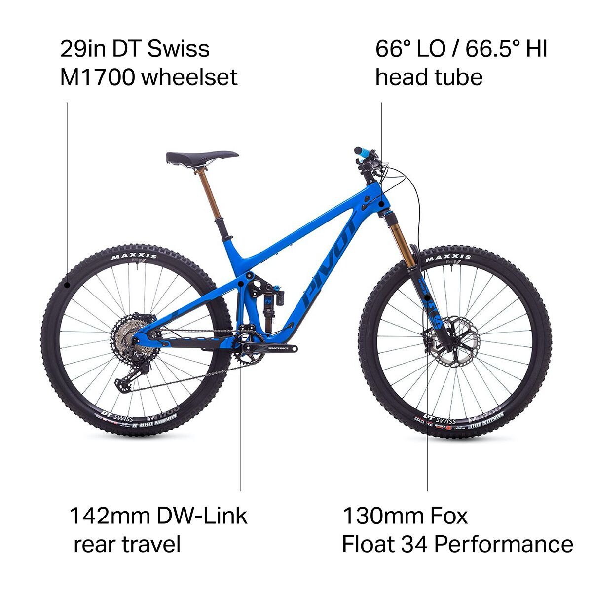 Pivot Switchblade 29 Pro XT/XTR Mountain Bike - Bike