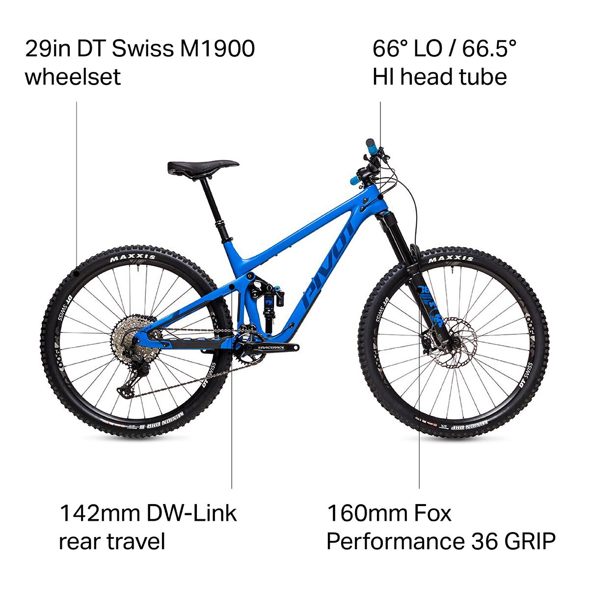 Pivot Switchblade 29 Race XT Mountain Bike - Bike