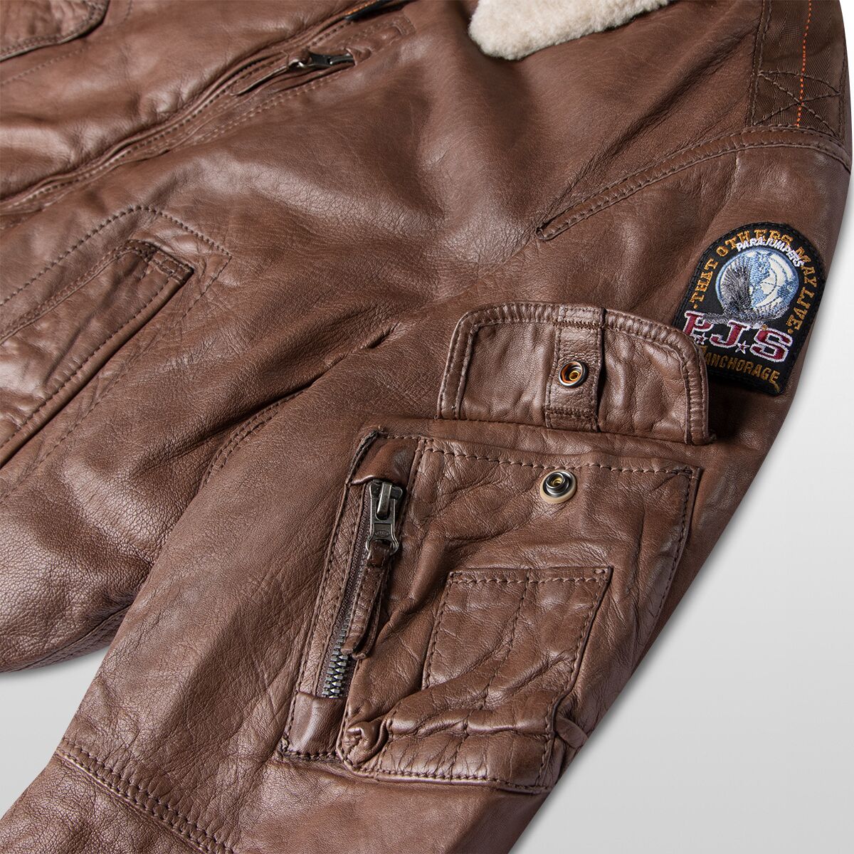 Parajumpers Josh Leather Jacket - Men's - Clothing