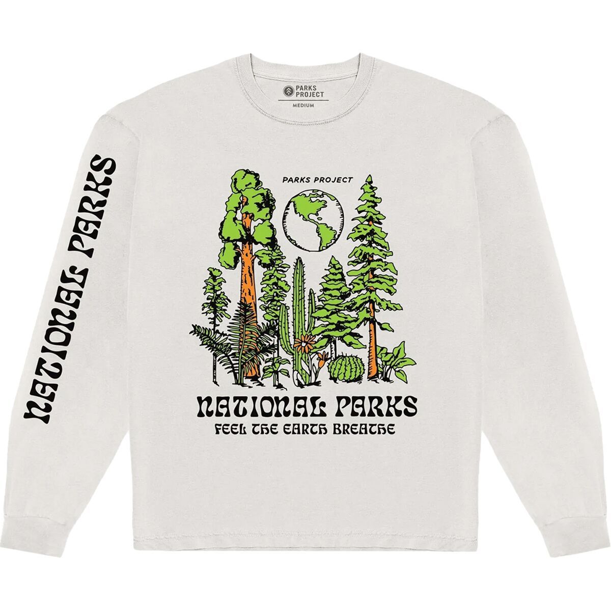 Parks Project Feel The Earth Breathe Long-Sleeve T-Shirt - Clothing