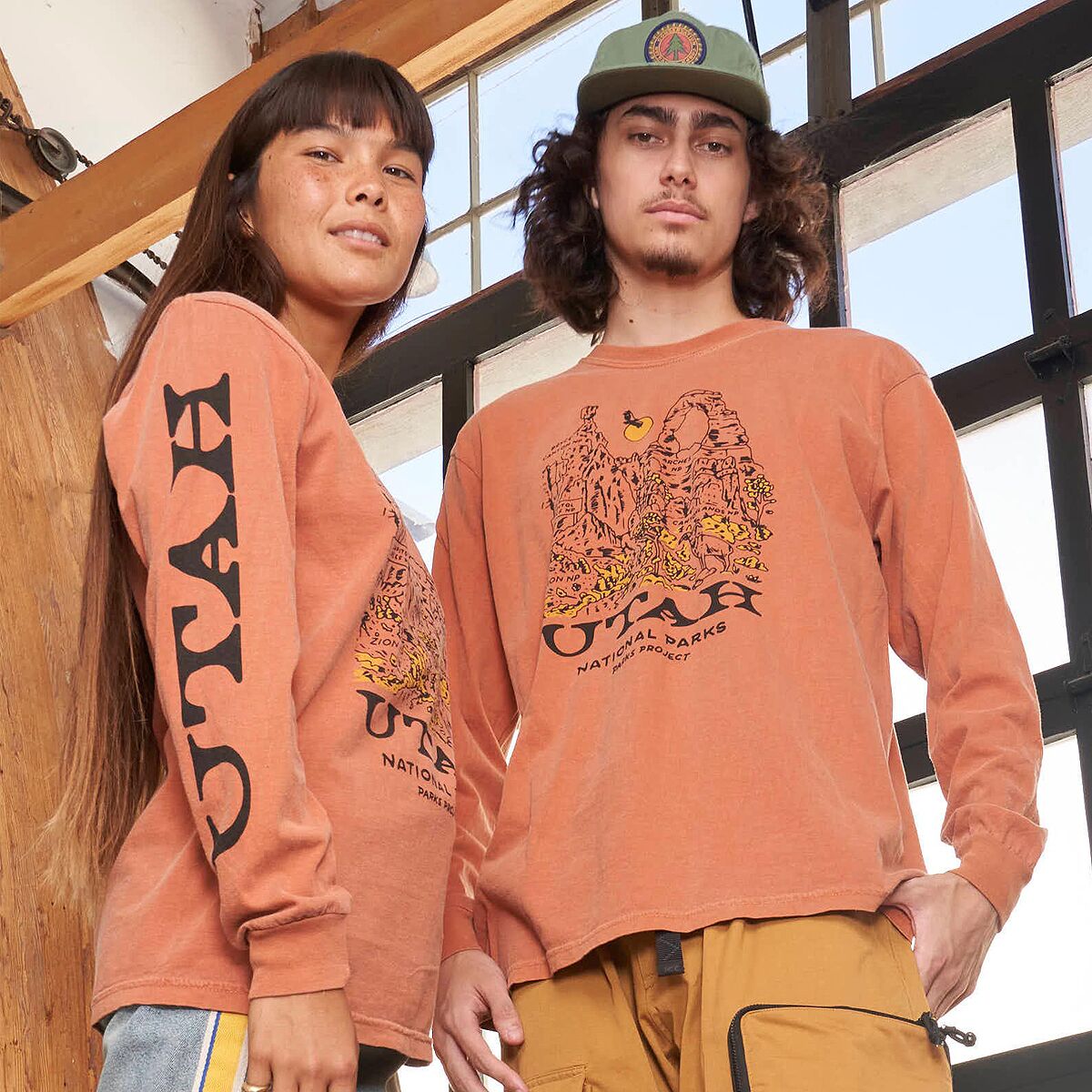 Parks Project National Parks of Utah Long-Sleeve T-Shirt - Men's - Clothing