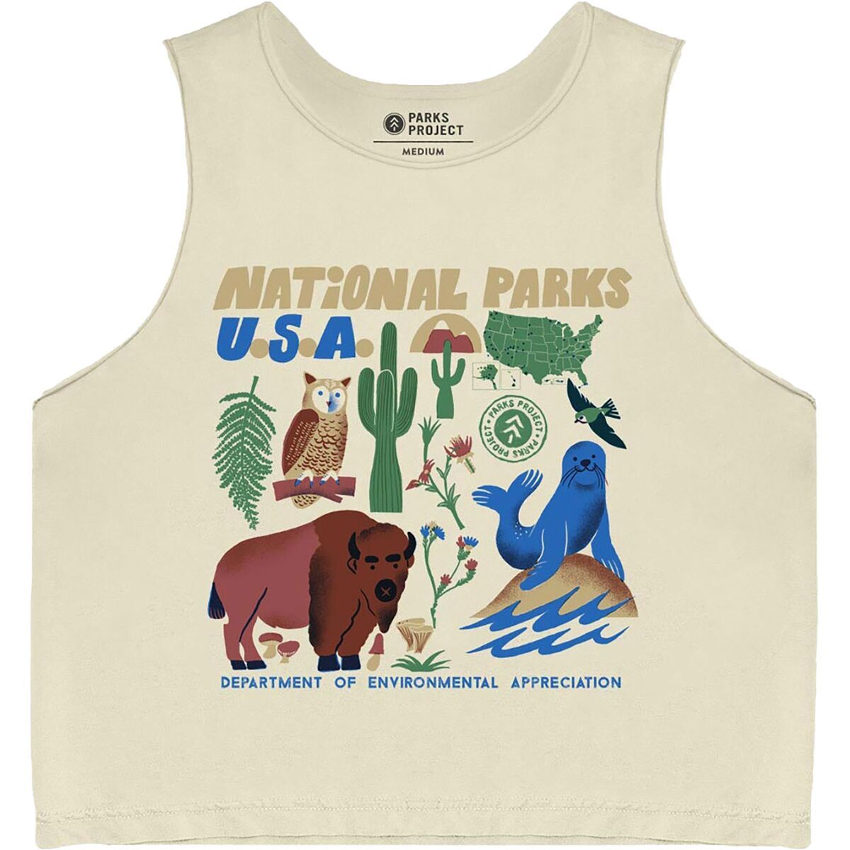 Parks Project National Parks of the USA Organic Tank Top - Women's ...