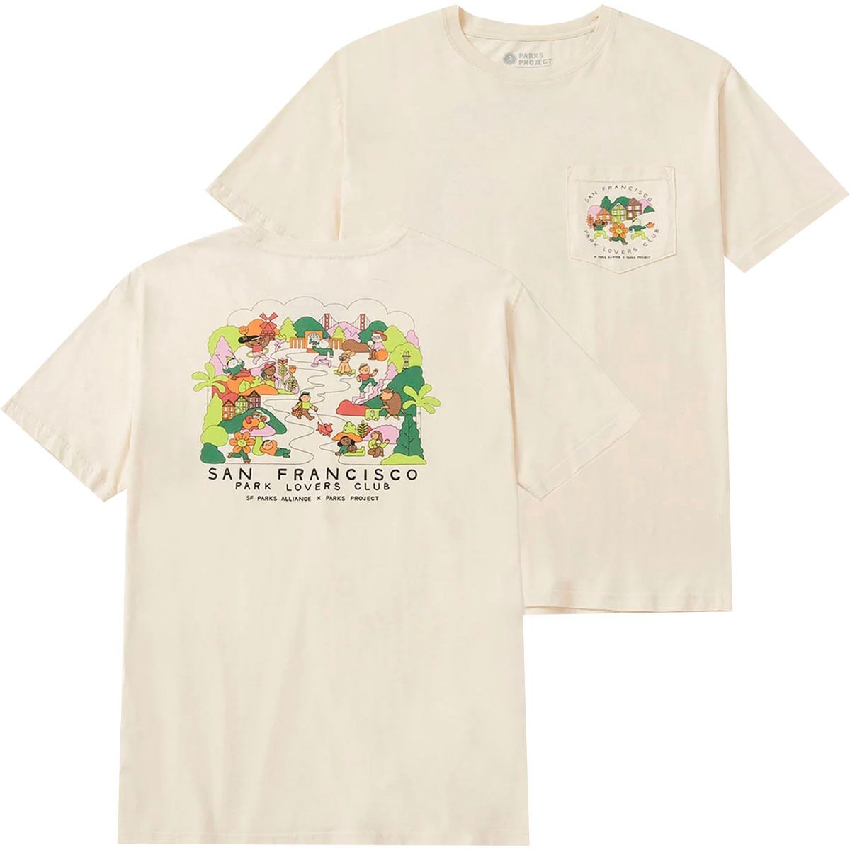 Parks Project San Francisco Parks Alliance Park Lovers T-Shirt - Men's ...
