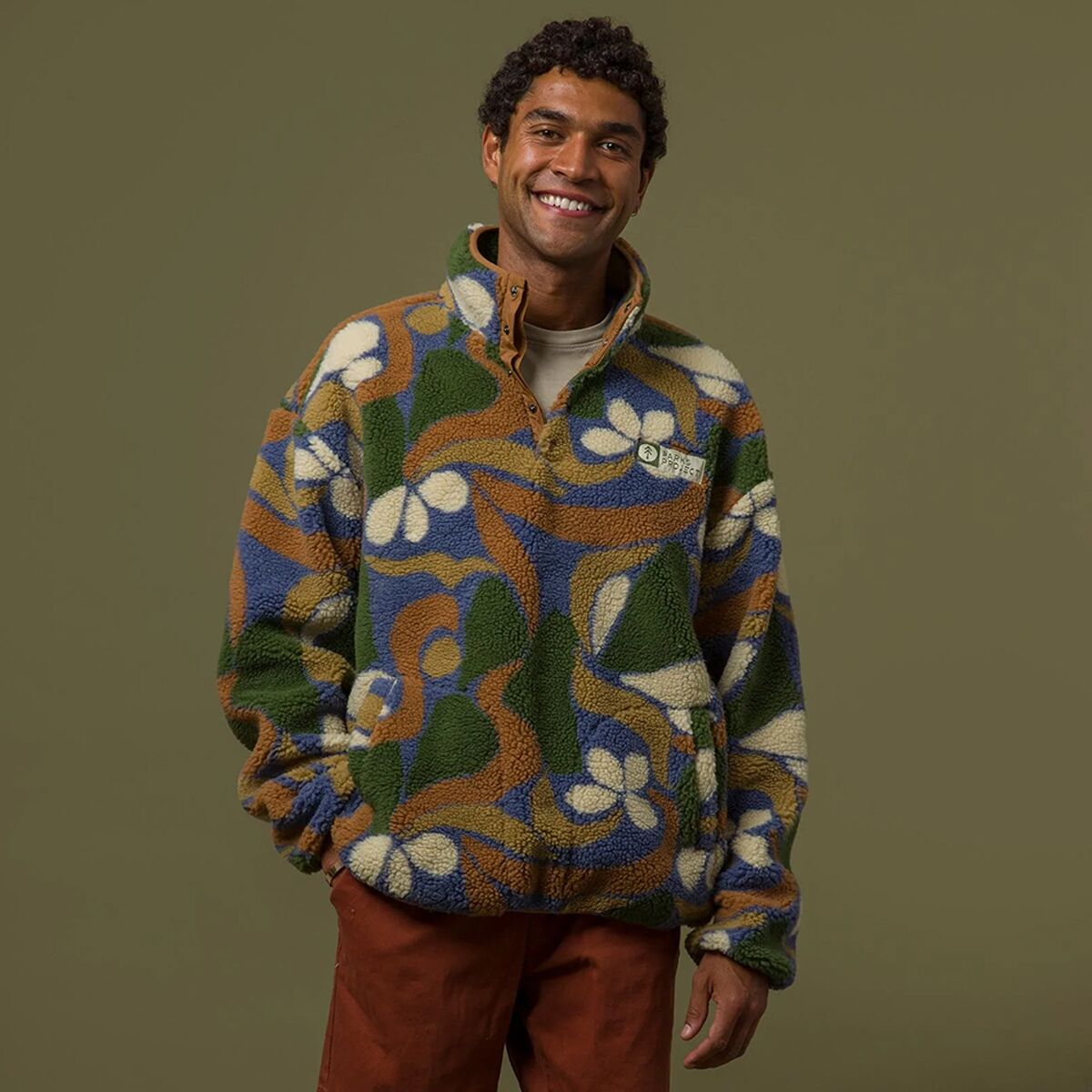 Parks Project Zion Narrows Sherpa Fleece Pullover - Clothing