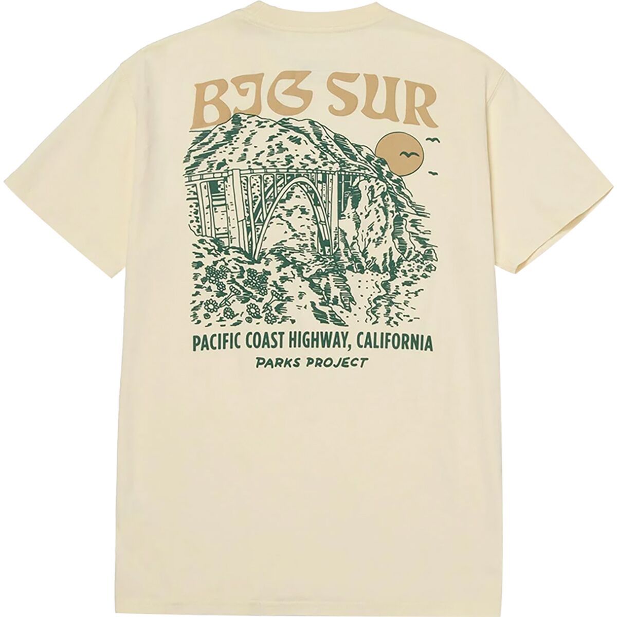 Parks Project Big Sur Bridges Puff Print Pocket T-Shirt - Men's - Clothing