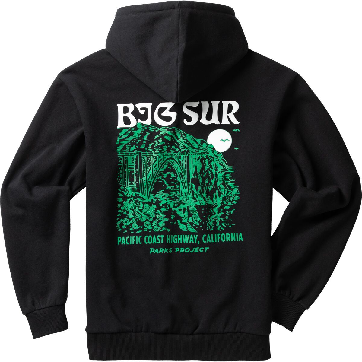 Parks Project Big Sur Puff Print Bridges Hoodie - Clothing