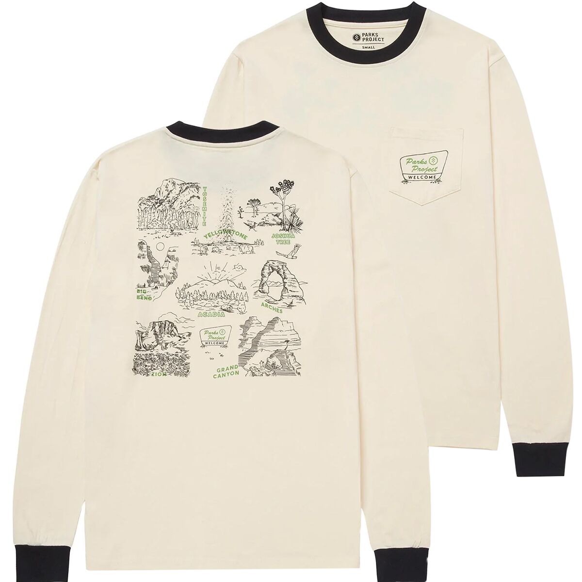 Parks Project National Park Welcome Long-Sleeve T-Shirt - Clothing