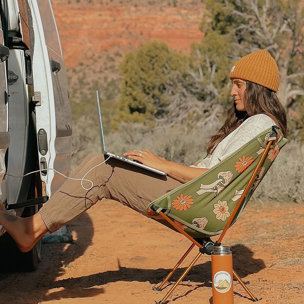 Parks Project Shrooms Packable Camp Chair - Hike & Camp