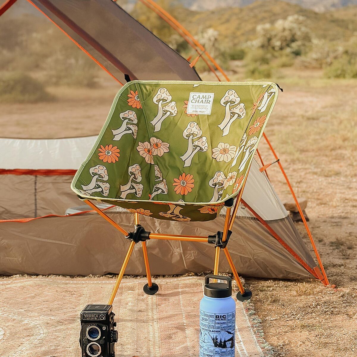 Parks Project Shrooms Packable Camp Chair - Hike & Camp