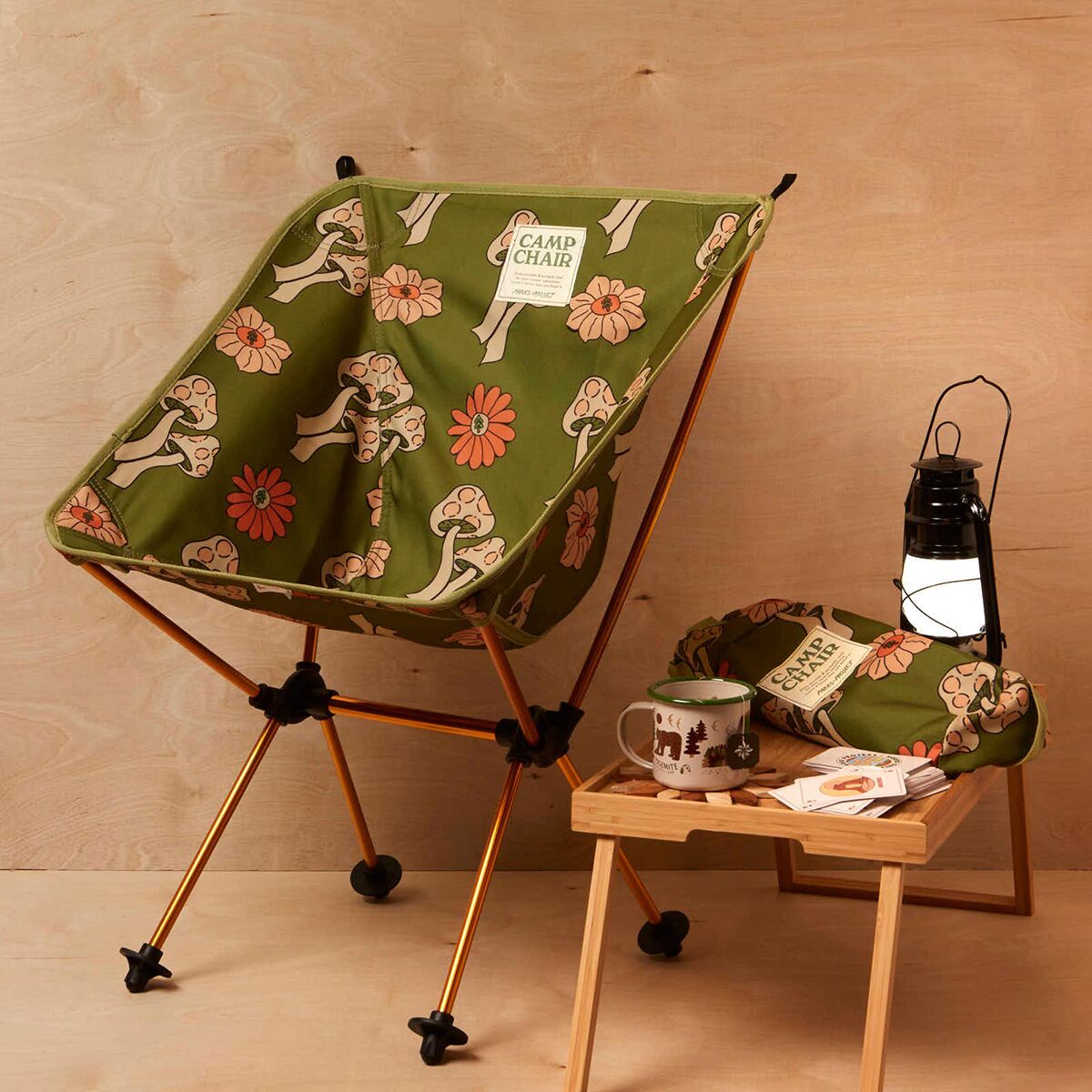 Parks Project Shrooms Packable Camp Chair - Hike & Camp