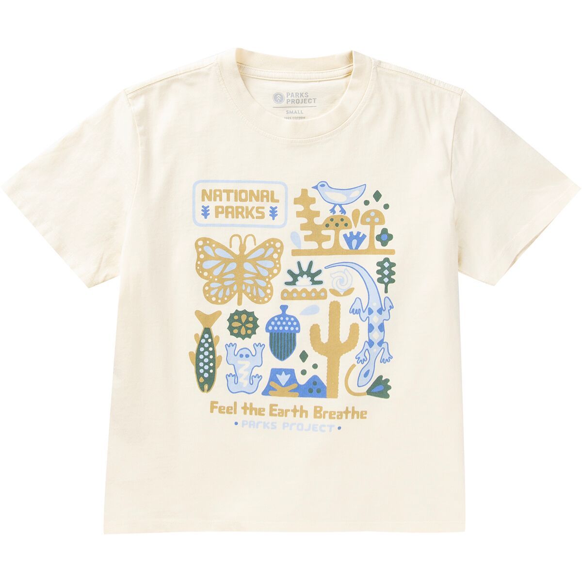Parks Project Earth Breathe Collage Boxy T-Shirt - Women's - Clothing