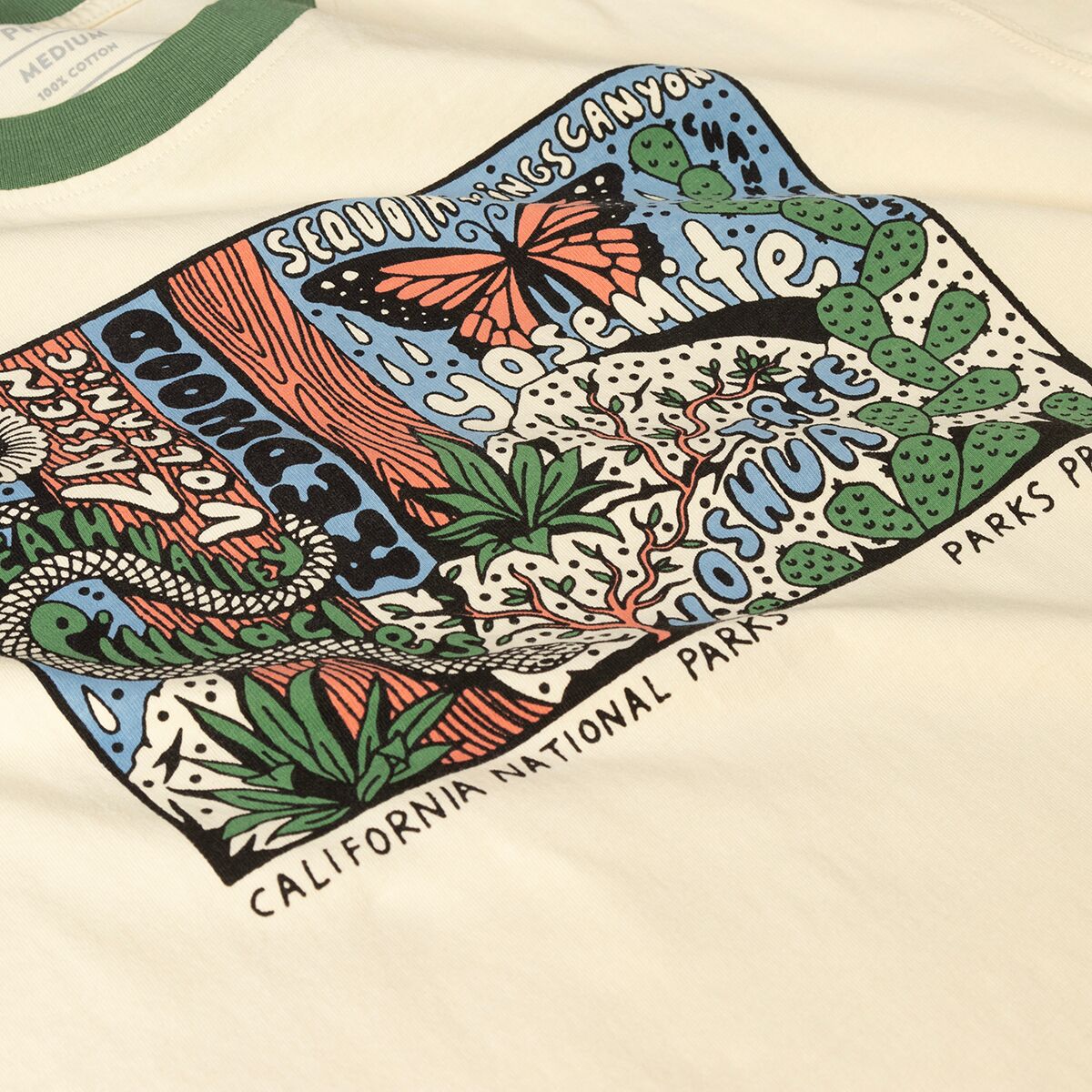 Parks Project California Snapshot Ringer T-Shirt - Men's - Clothing