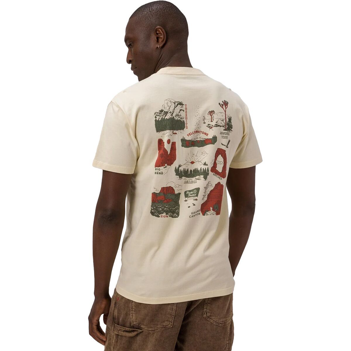 Parks Project National Park Welcome Pocket T-Shirt - Clothing