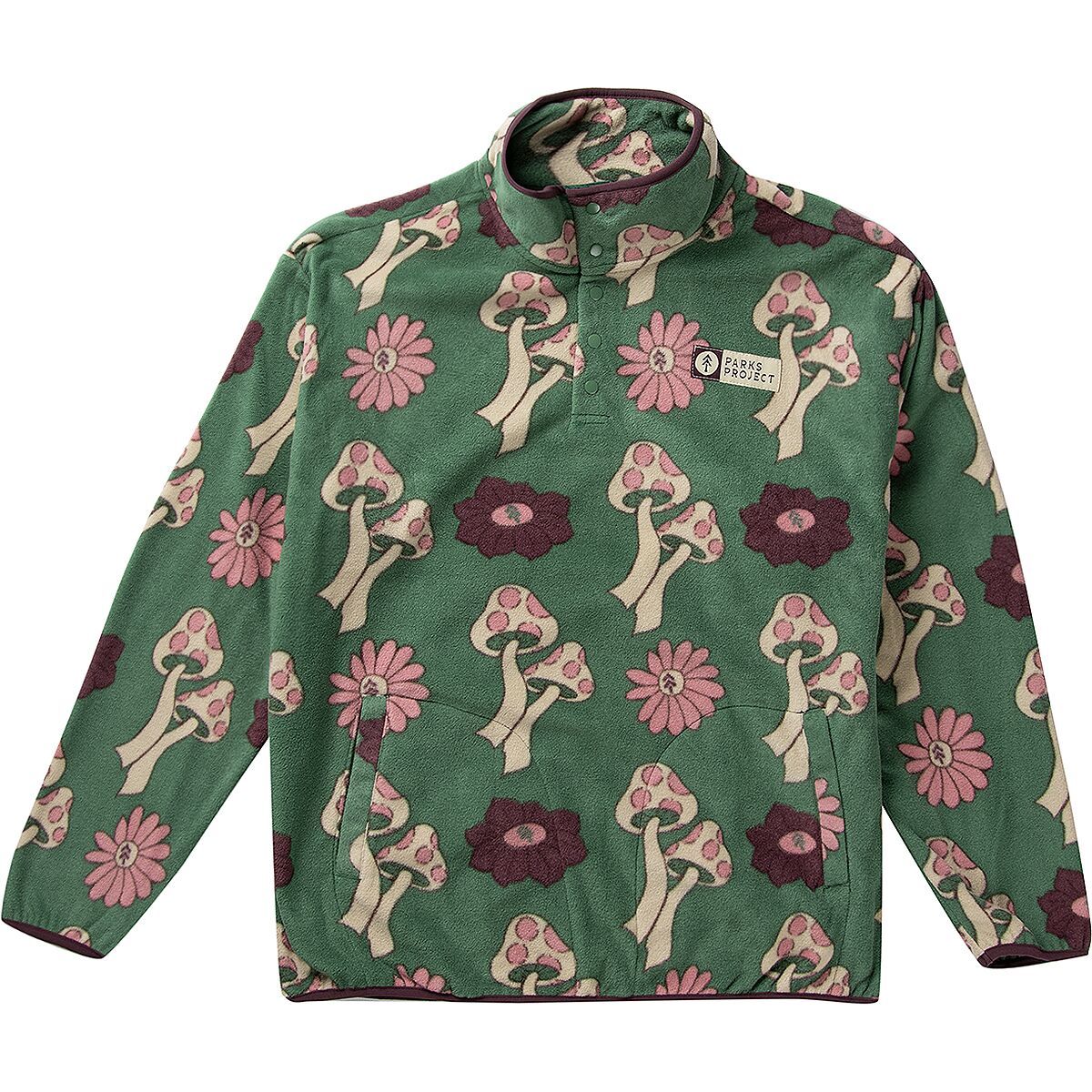 Parks Project Power To The Parks Shrooms Trail Fleece - Clothing