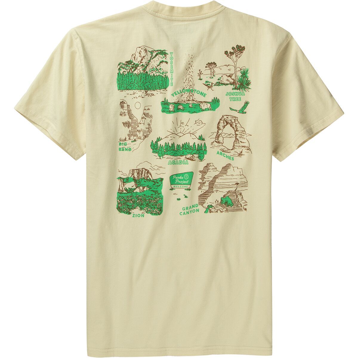 Parks Project National Park Welcome T-Shirt - Clothing