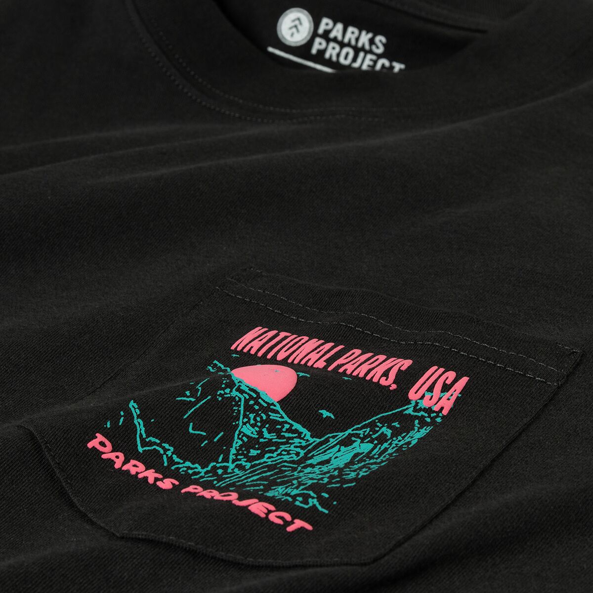 Parks Project National Parks Puff Print Pocket T-Shirt - Clothing
