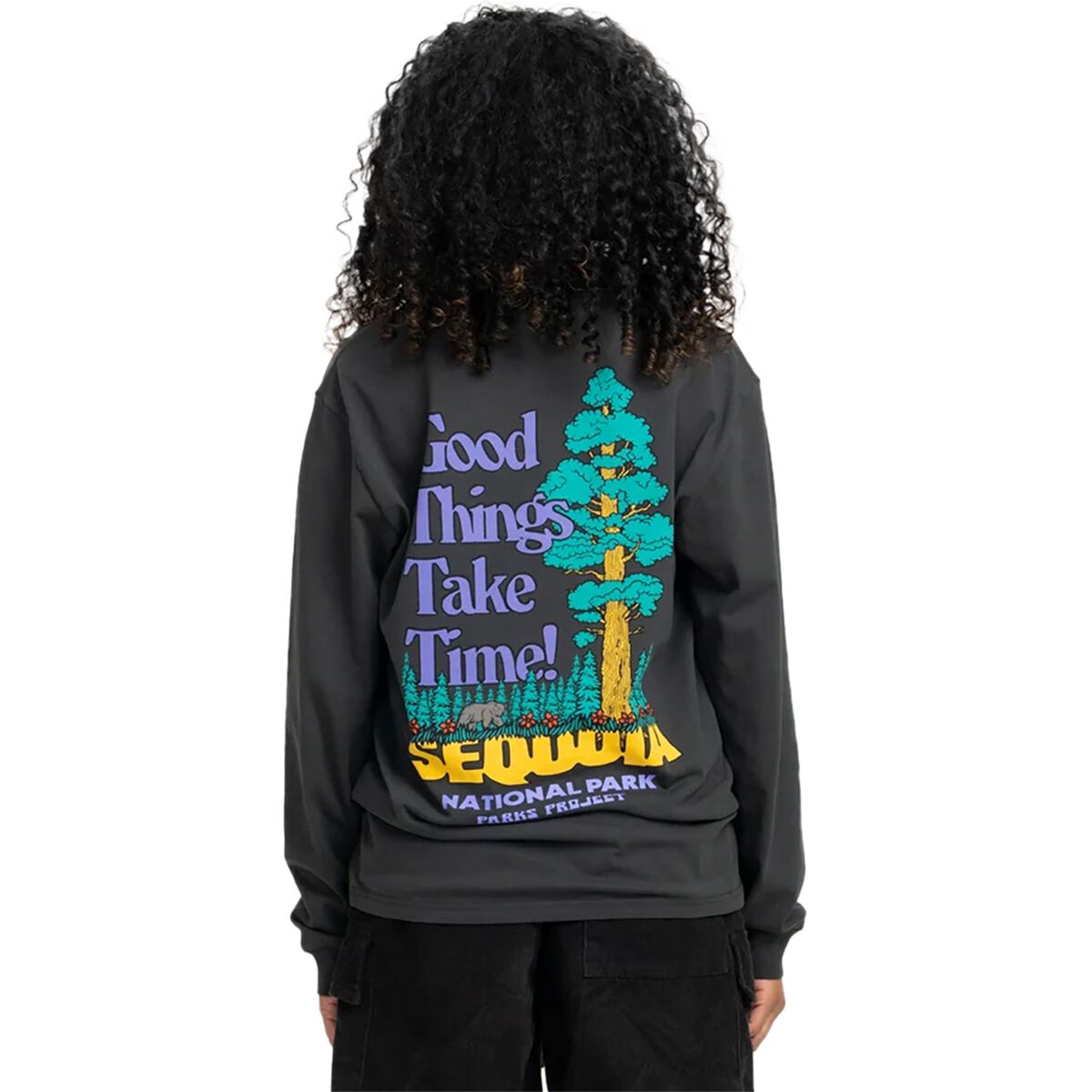 Parks Project Sequioa Good Things Take Time Long-Sleeve T-Shirt - Clothing