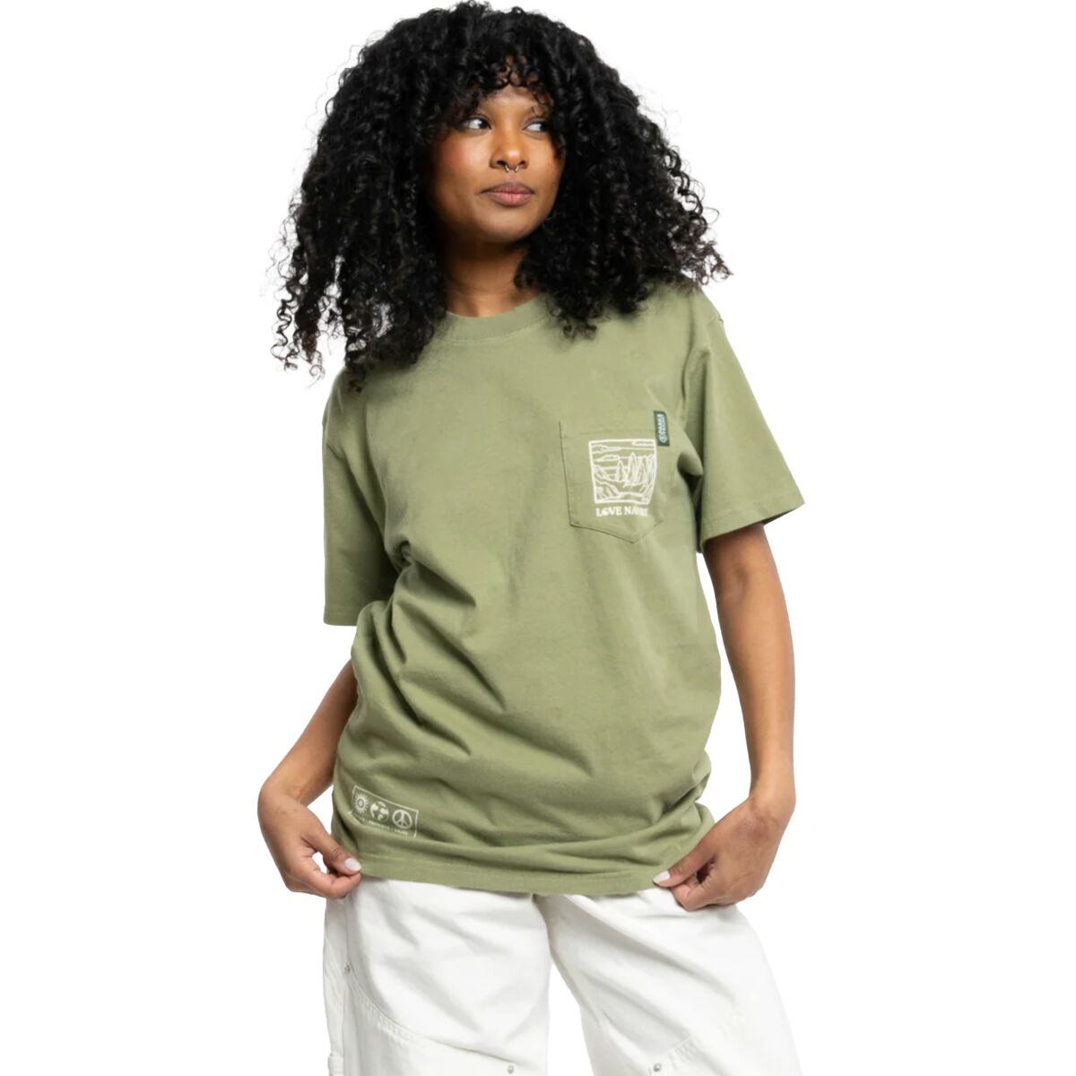 Parks Project Love Nature Pocket T-Shirt - Clothing