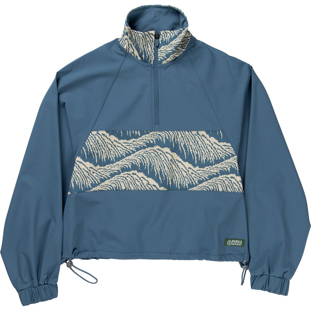 Parks Project Acadia Waves Quarterzip Windbreaker - Women's - Clothing