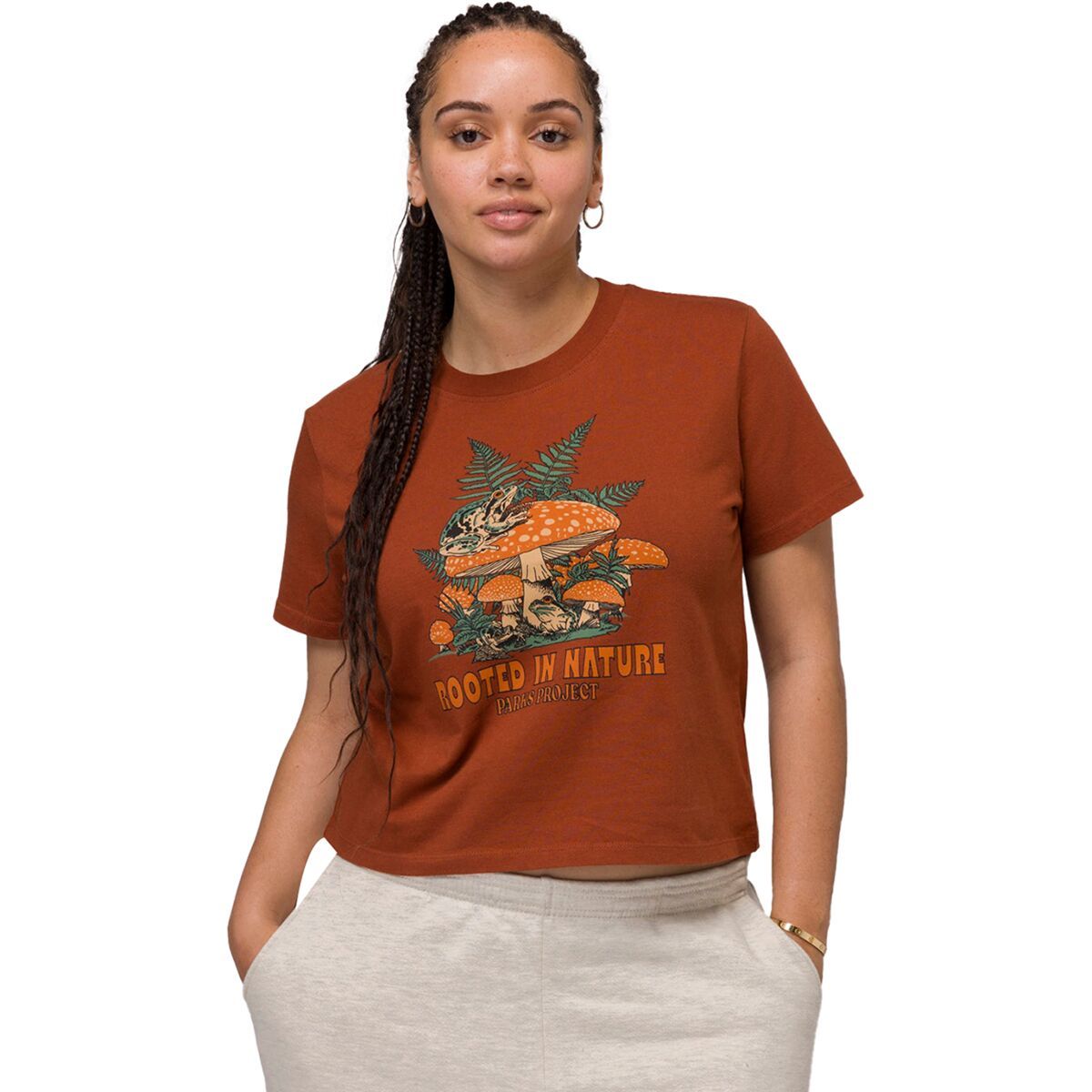 Parks Project Rooted In Nature Ferns Boxy T-Shirt - Women's - Clothing