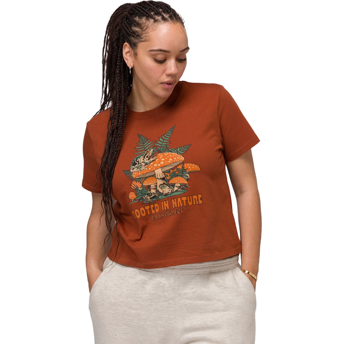 Parks Project Rooted In Nature Ferns Boxy T-Shirt - Women's - Clothing