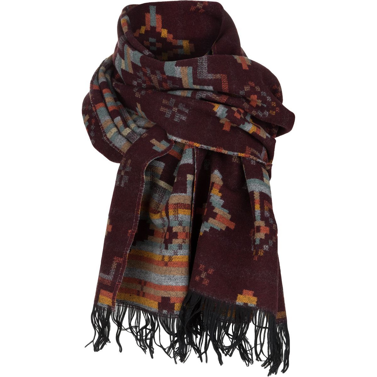 Pendleton Woven Jacquard Scarf - Accessories