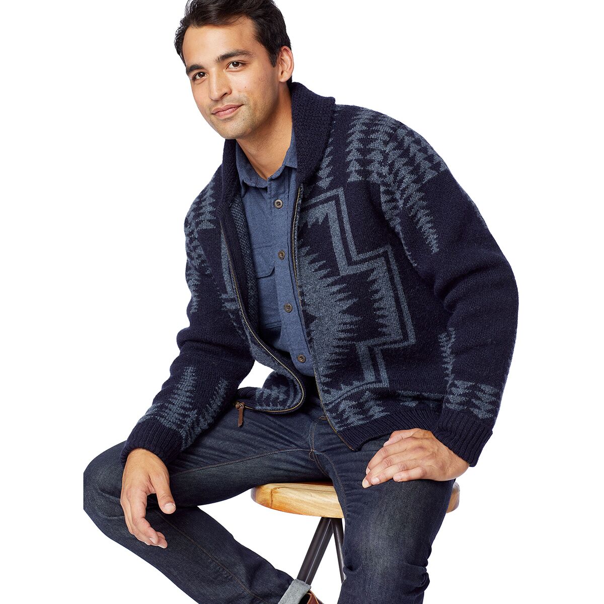 Pendleton Harding Zip Cardigan - Men's