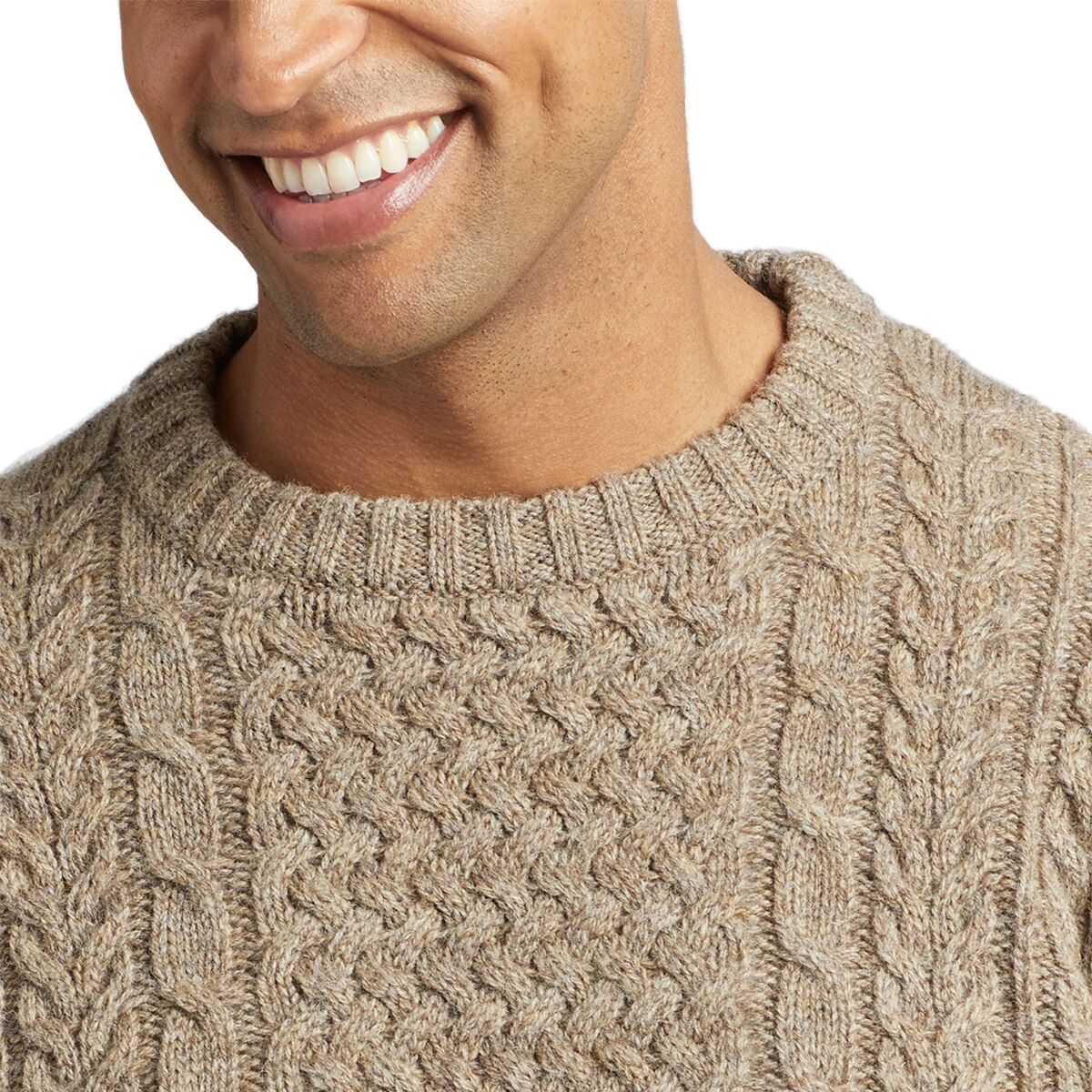 Pendleton Shetland Fisherman Sweater - Men's - Clothing