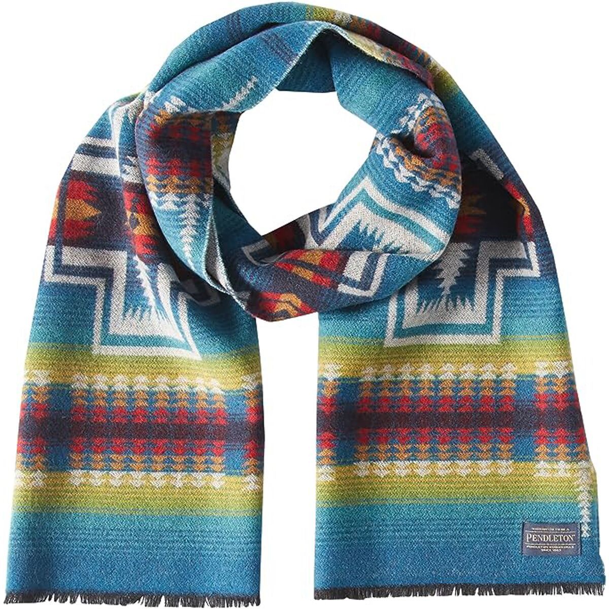 Pendleton Jacquard Wool Scarf - Accessories