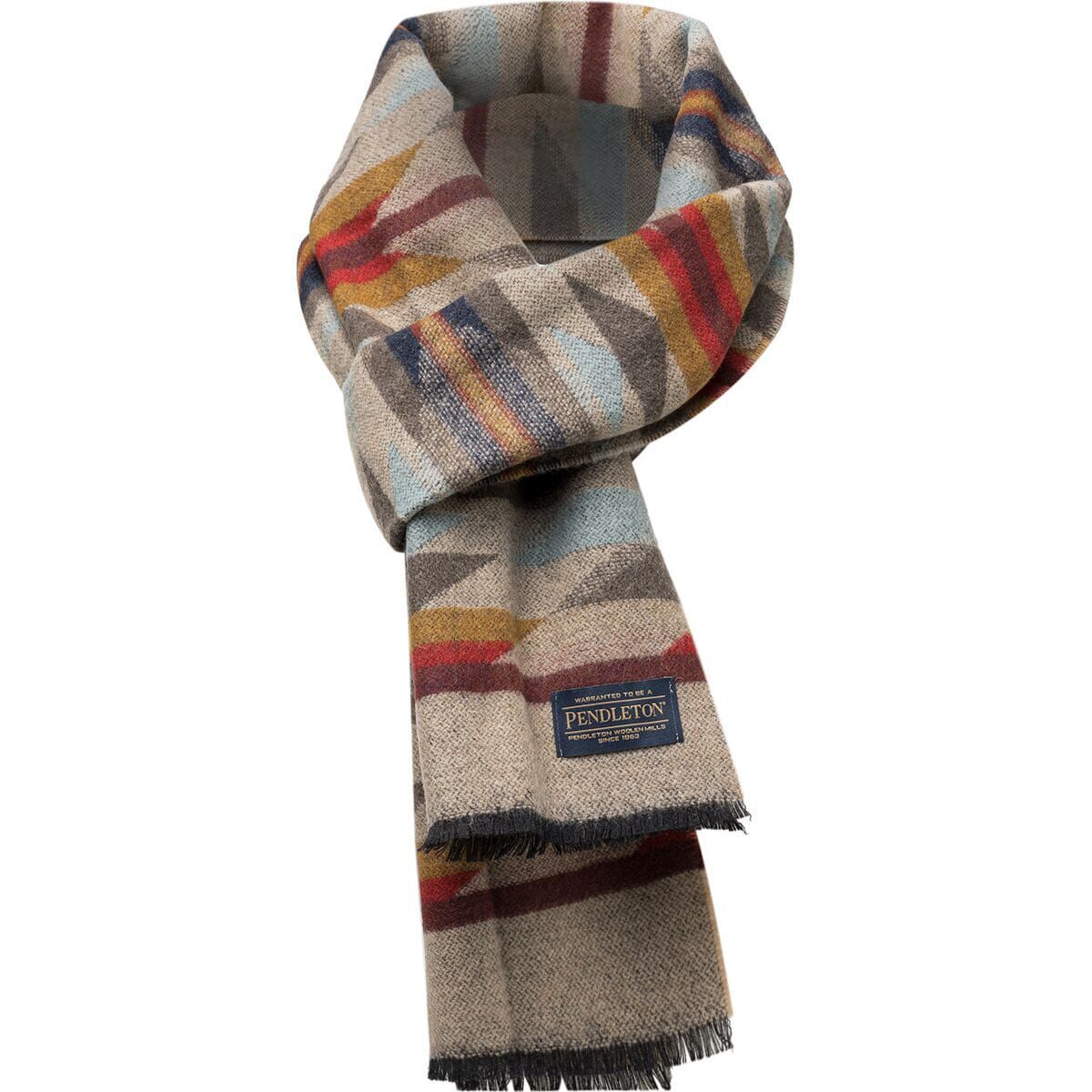 Pendleton Jacquard Wool Scarf - Accessories