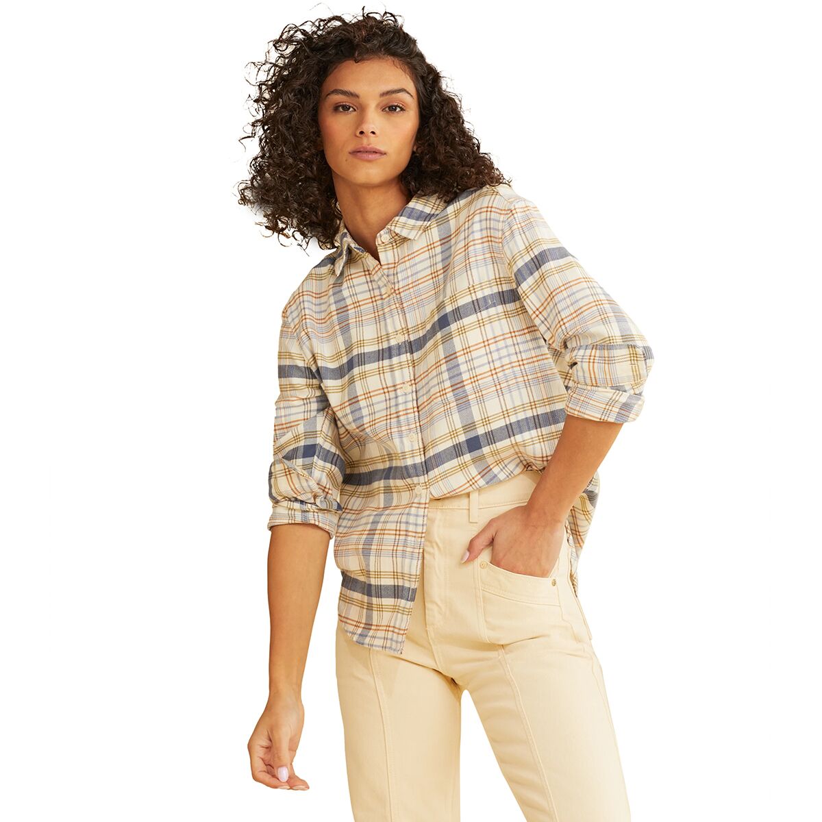 Pendleton Boyfriend Plaid Flannel Shirt - Women's - Clothing