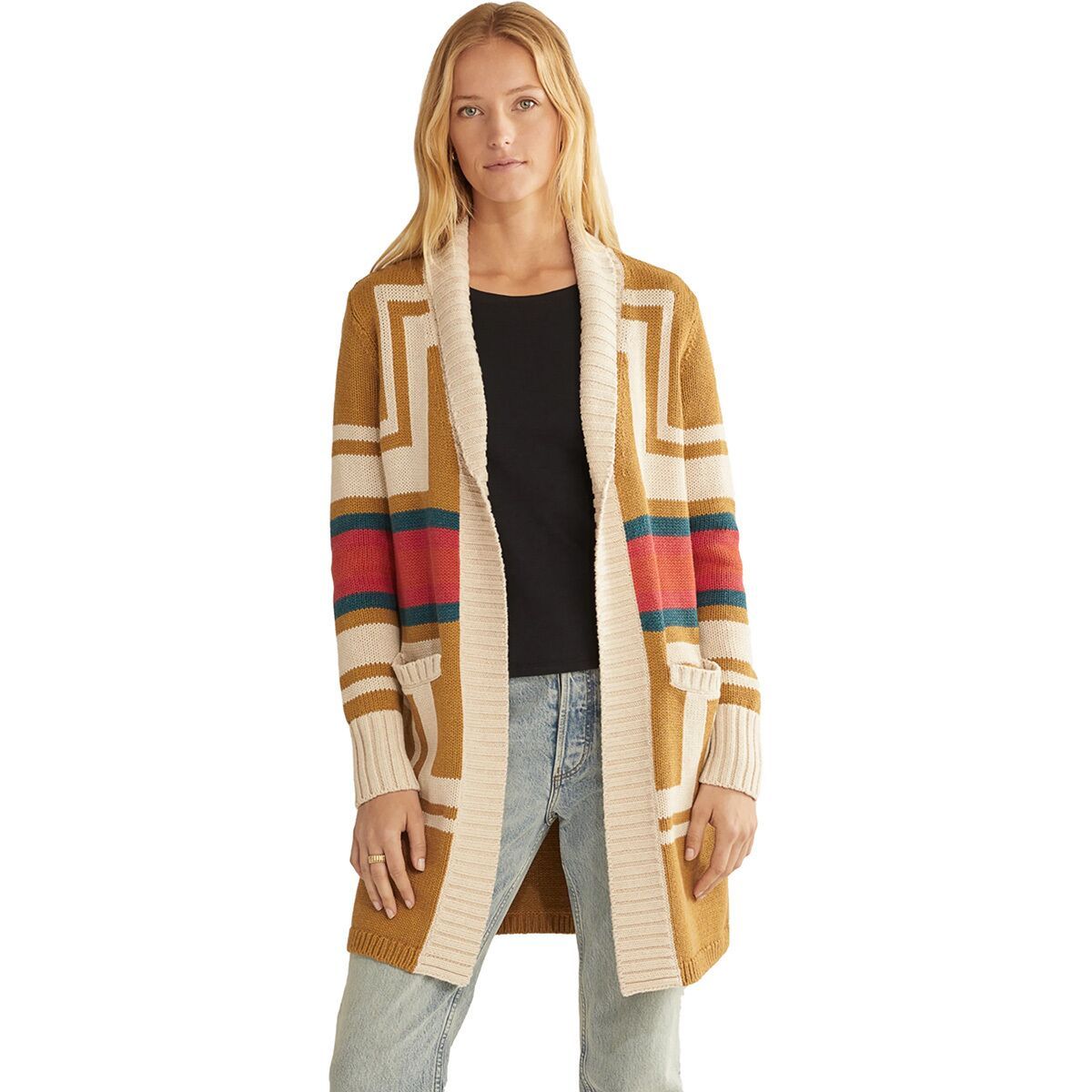 Pendleton Harding Open Front Cardigan - Women's - Clothing