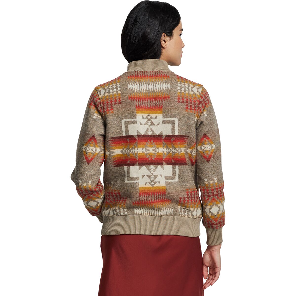 Pendleton Jacquard Bomber Jacket - Women's - Clothing