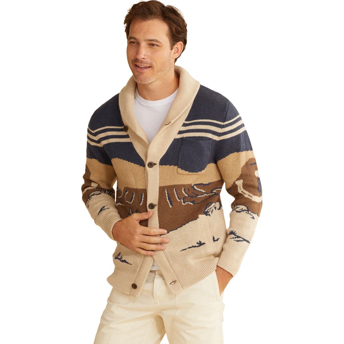 Pendleton Desert Rider Cotton Cardigan - Men's - Clothing