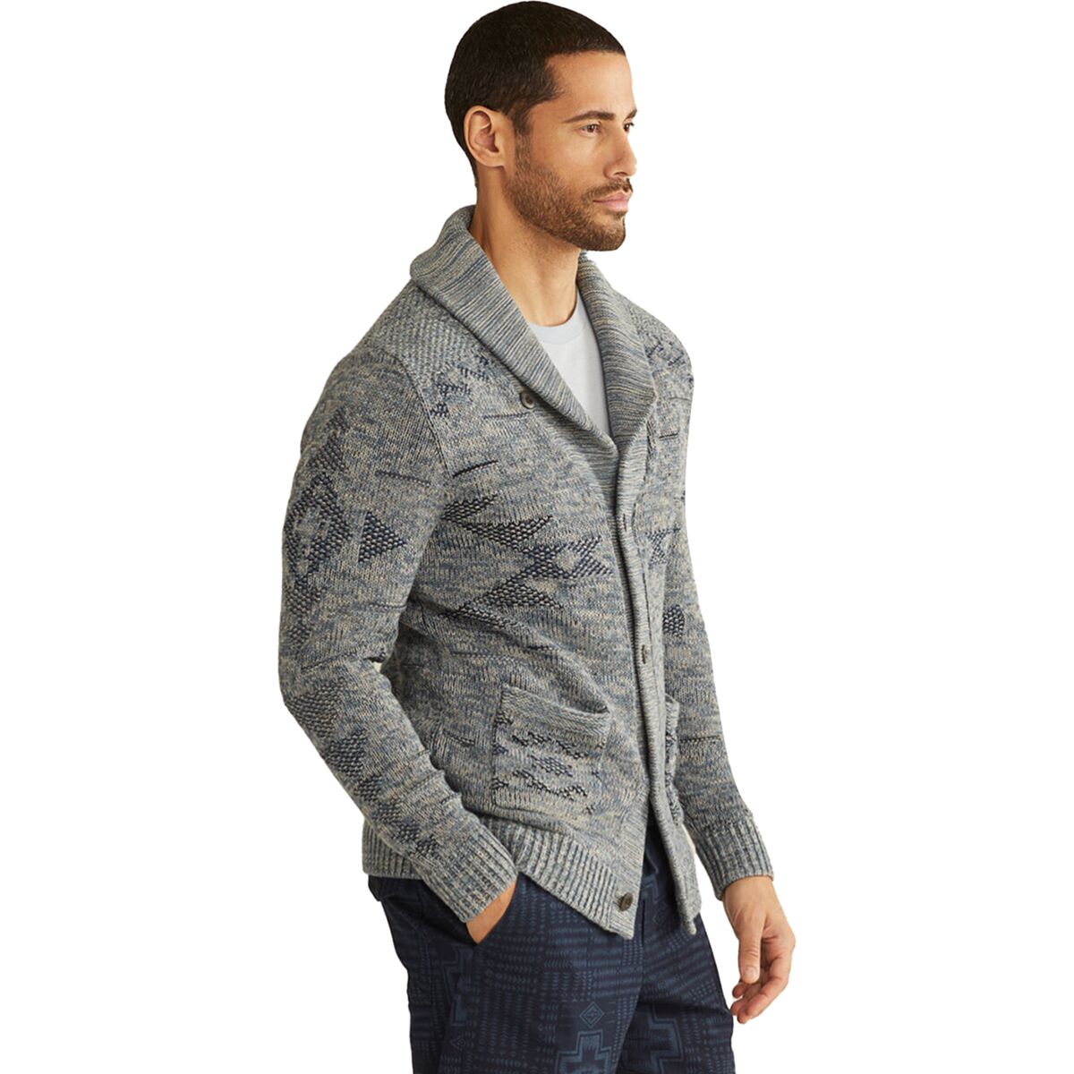 Pendleton Bridge Creek Cotton Cardigan - Men's - Clothing