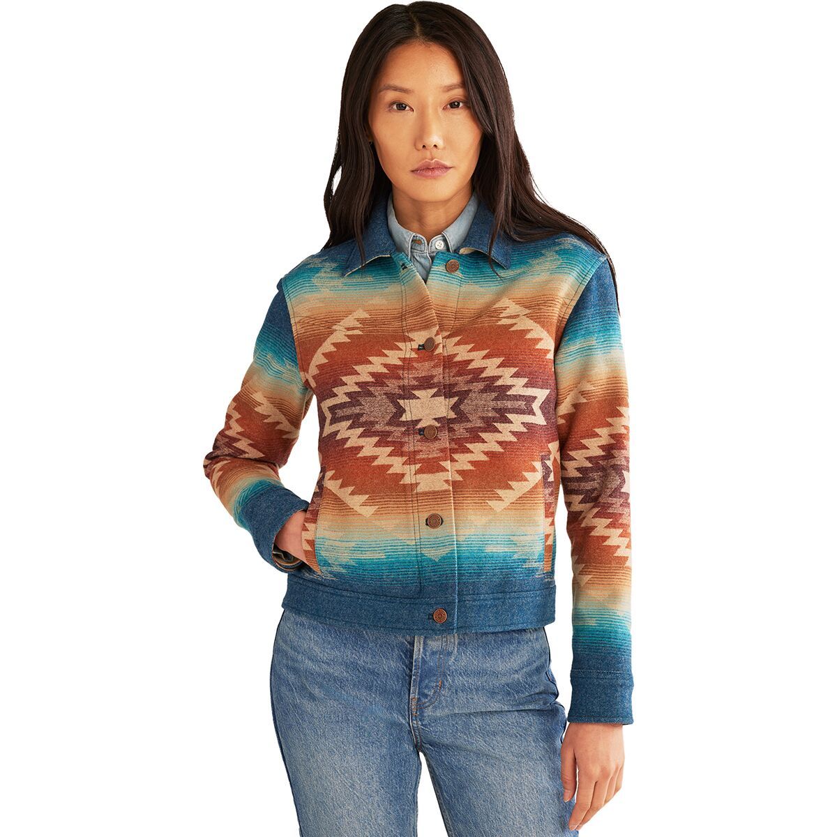 Pendleton Canyon Wool Jacket - Women's - Clothing
