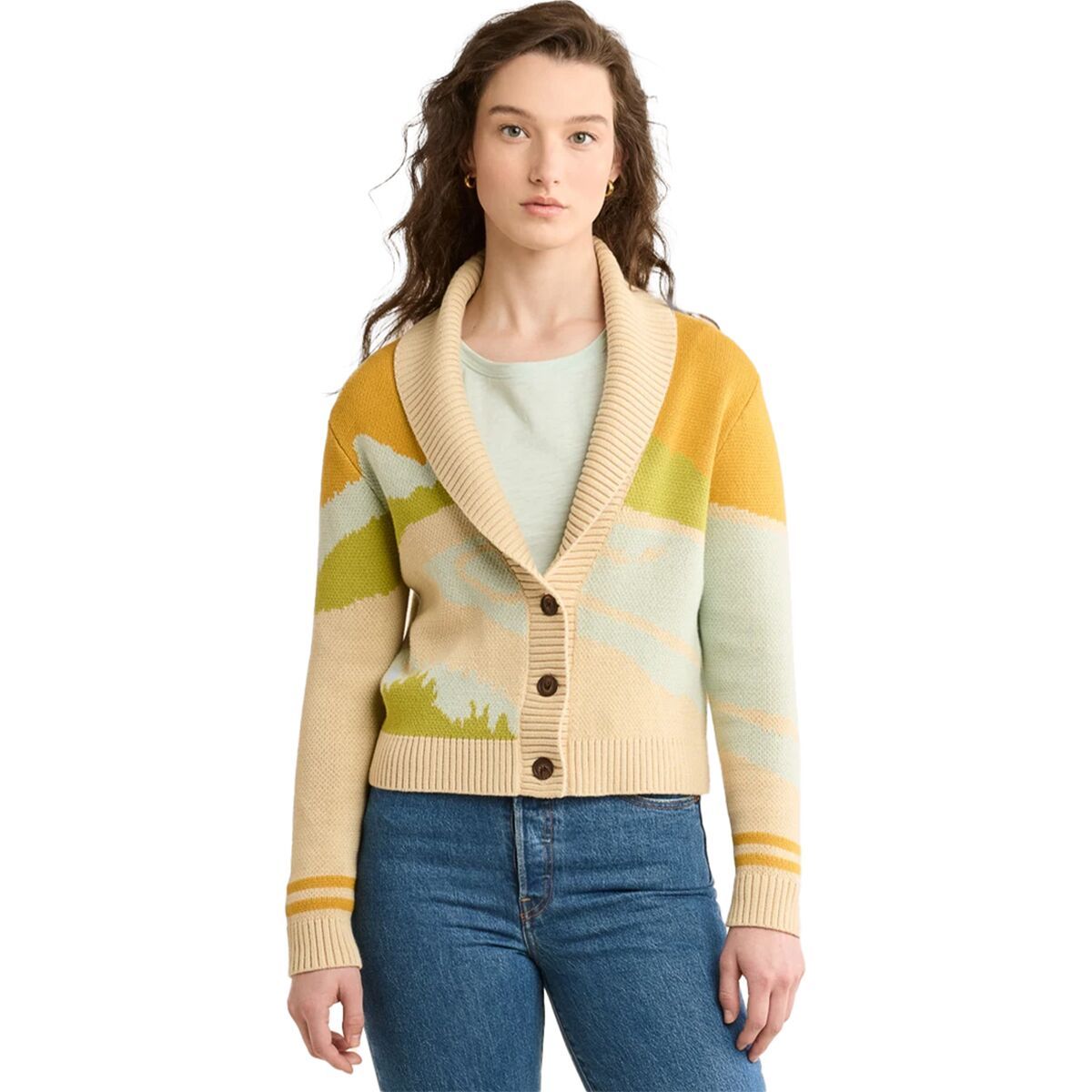 Pendleton Coastline Scenic Cardigan - Women's - Clothing