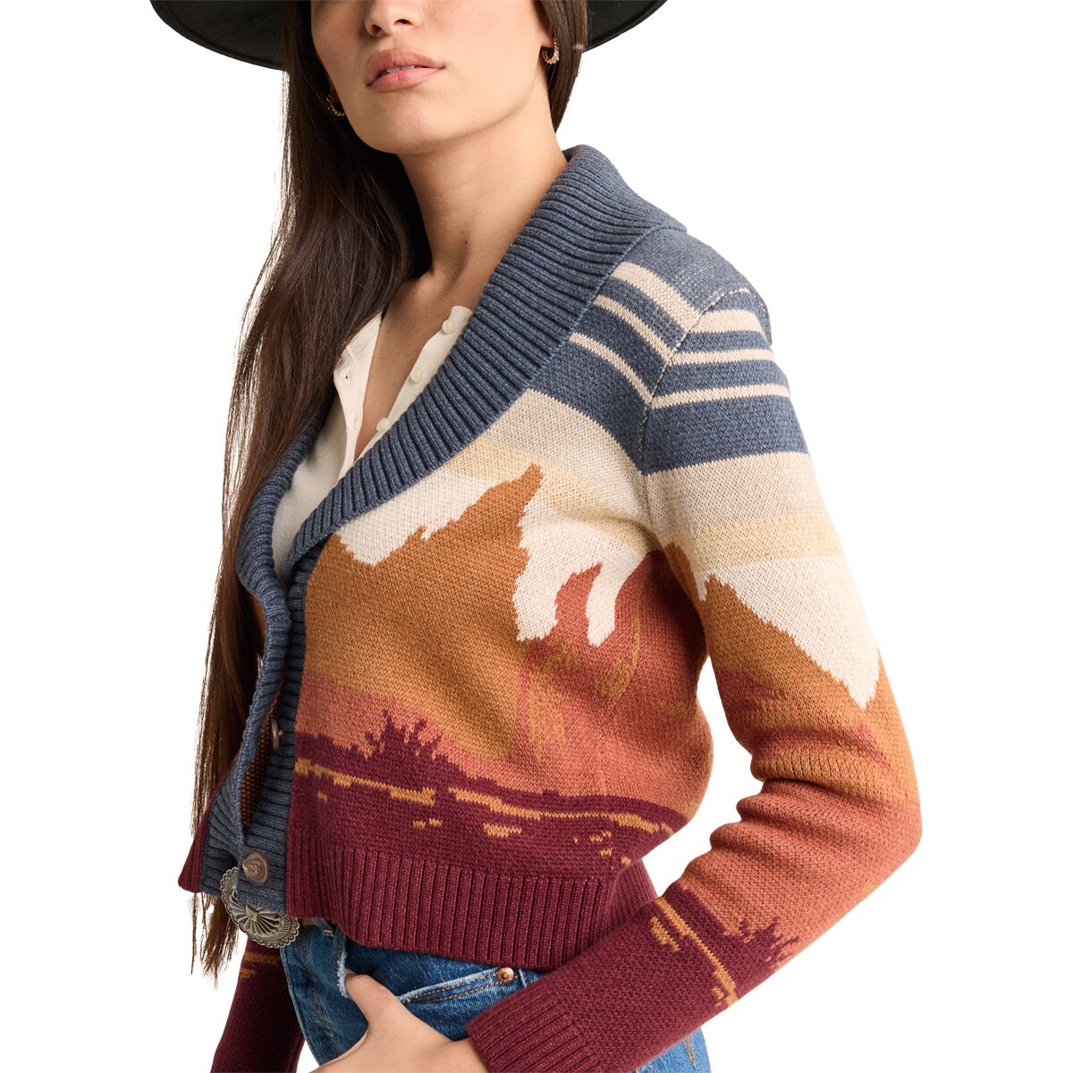 Pendleton Western Scenic Cardigan - Women's - Clothing