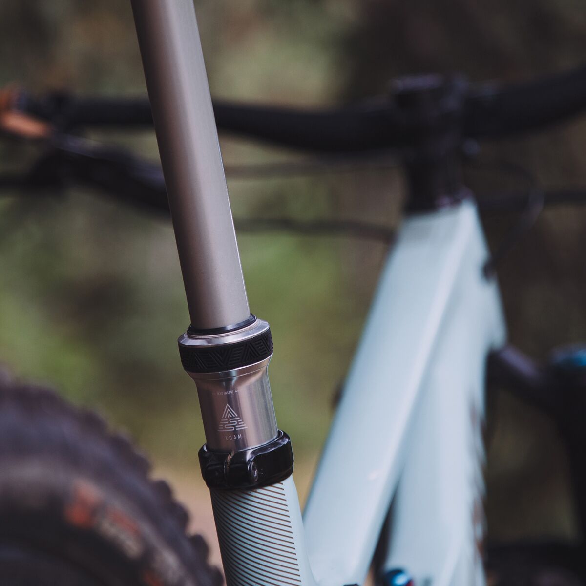 PNW Components Loam Dropper Seatpost - Limited Edition Silver - Bike