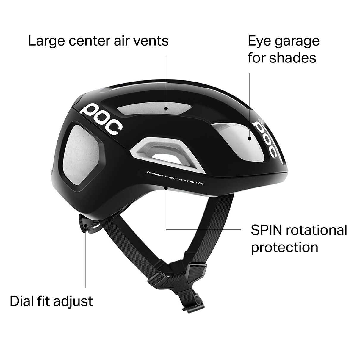 POC Ventral Air Spin NFC Helmet - Bike