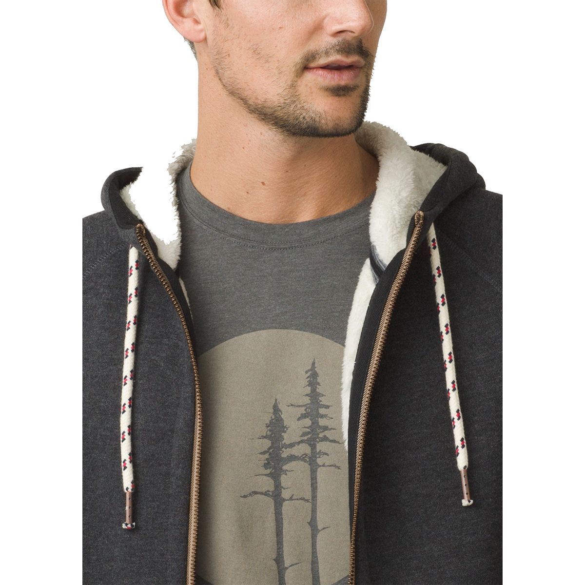 Prana Lifestyle Lined Full-Zip Hoodie - Men's | Backcountry.com